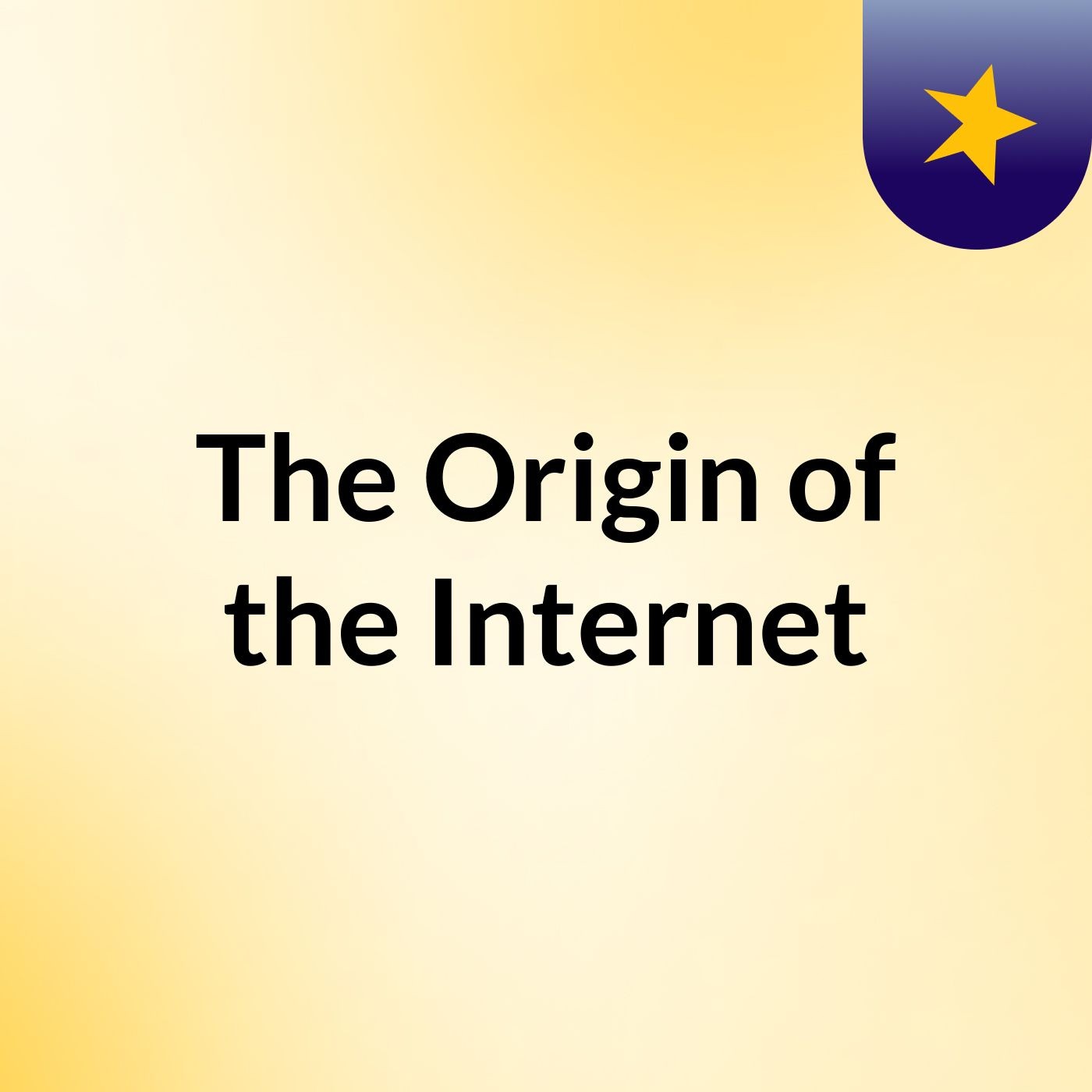 The Origin of the Internet (Podcast) | Podchaser