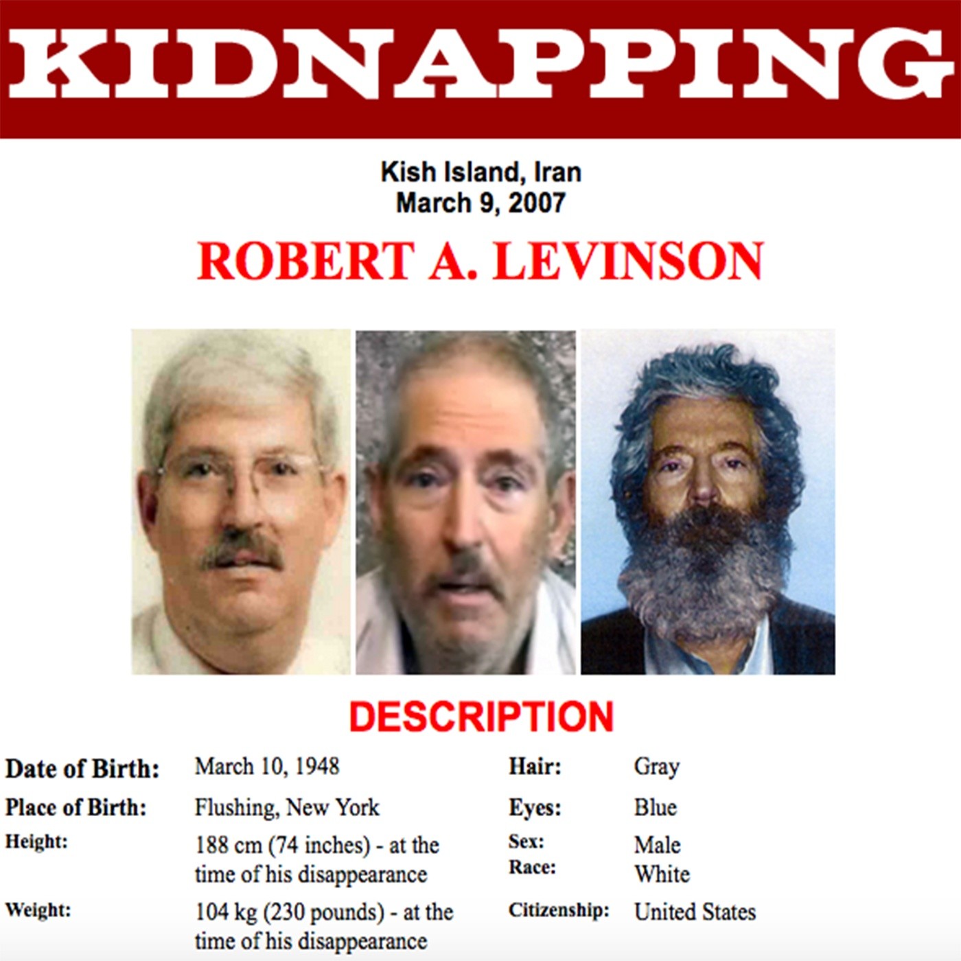 Robert Levinson — Unresolved