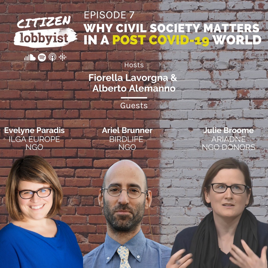Podcast serie: Citizen Lobbyist - Episode 7 - ALBERTO ALEMANNO