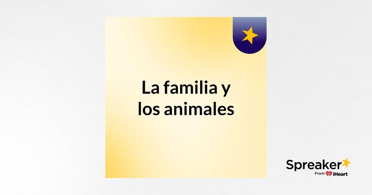 La familia y los animales