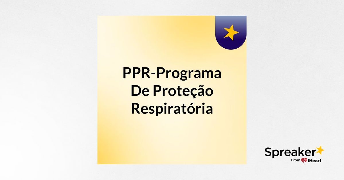 PPR-Programa De Proteção Respiratória