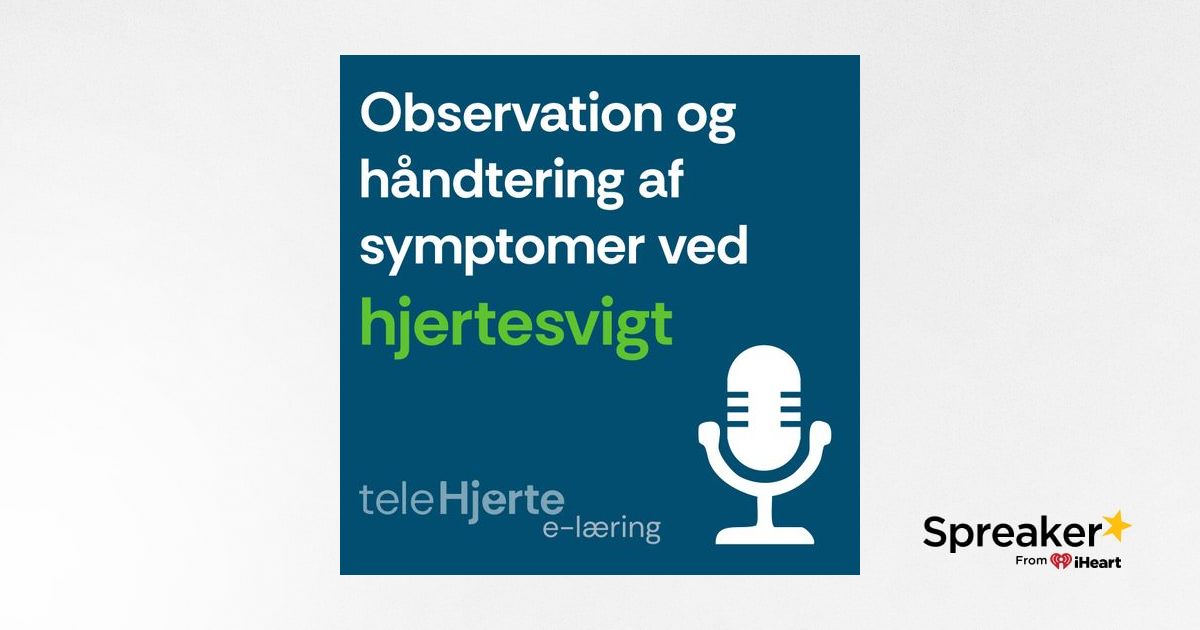 Håndtering af symptomer ved hjertesvigt