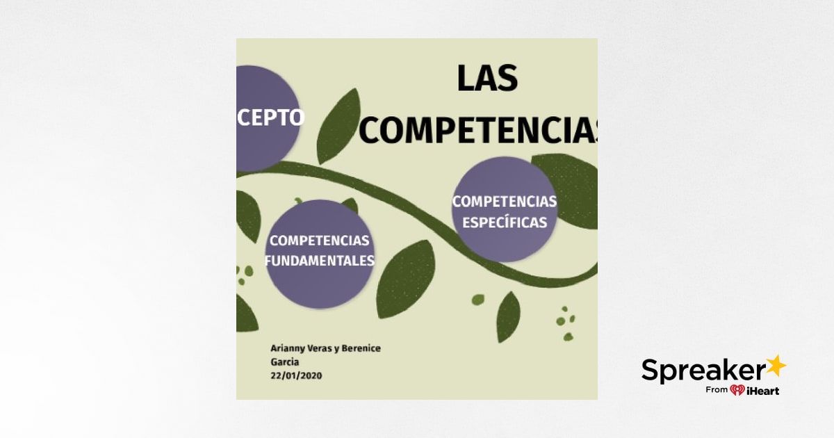 Competencias Fundamentales y Específicas