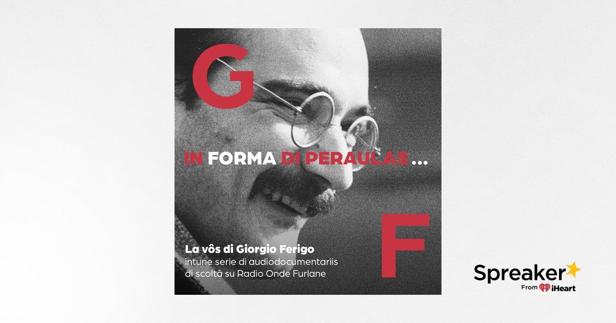 0 Giorgio Ferigo - In forma di peraulas conciert