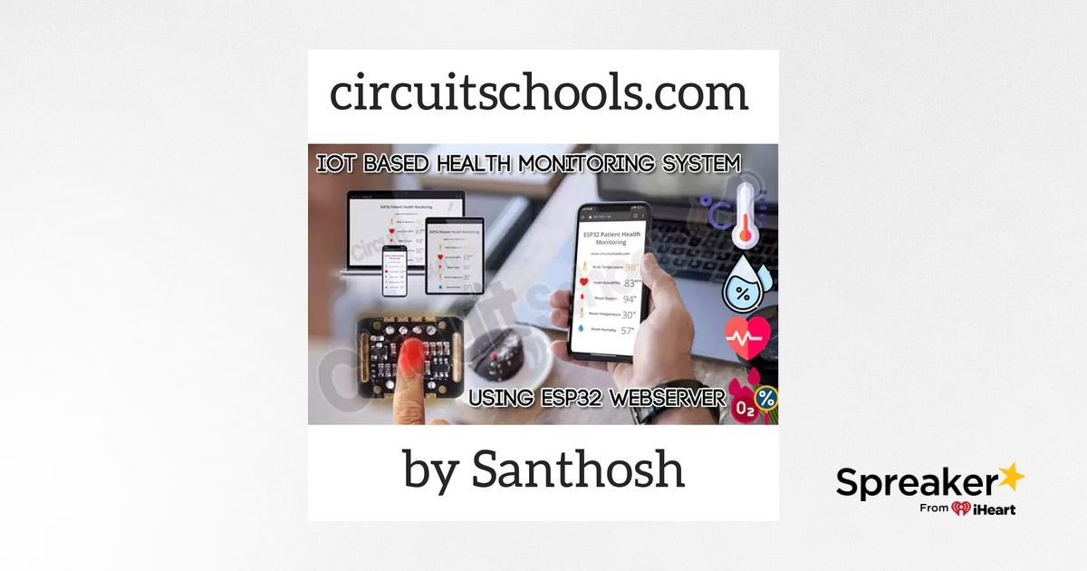 IoT based health monitoring system using ESP32 Webserver