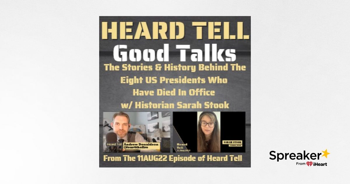 Good Talks: The Stories & History Behind The Eight US Presidents Who ...
