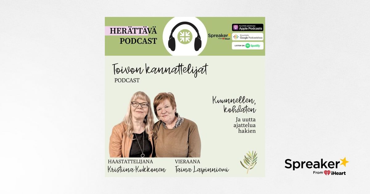 2.7 Kuunnellen, kohdaten ja uutta ajattelua hakien: Haastateltavana ...