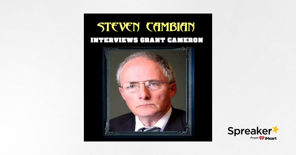 ALIEN OVERLOAD! Steven Cambian interviews Grant Cameron.