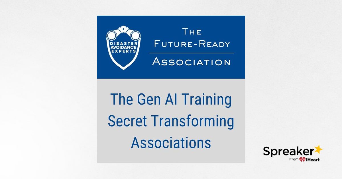 The Gen AI Training Secret Transforming Associations