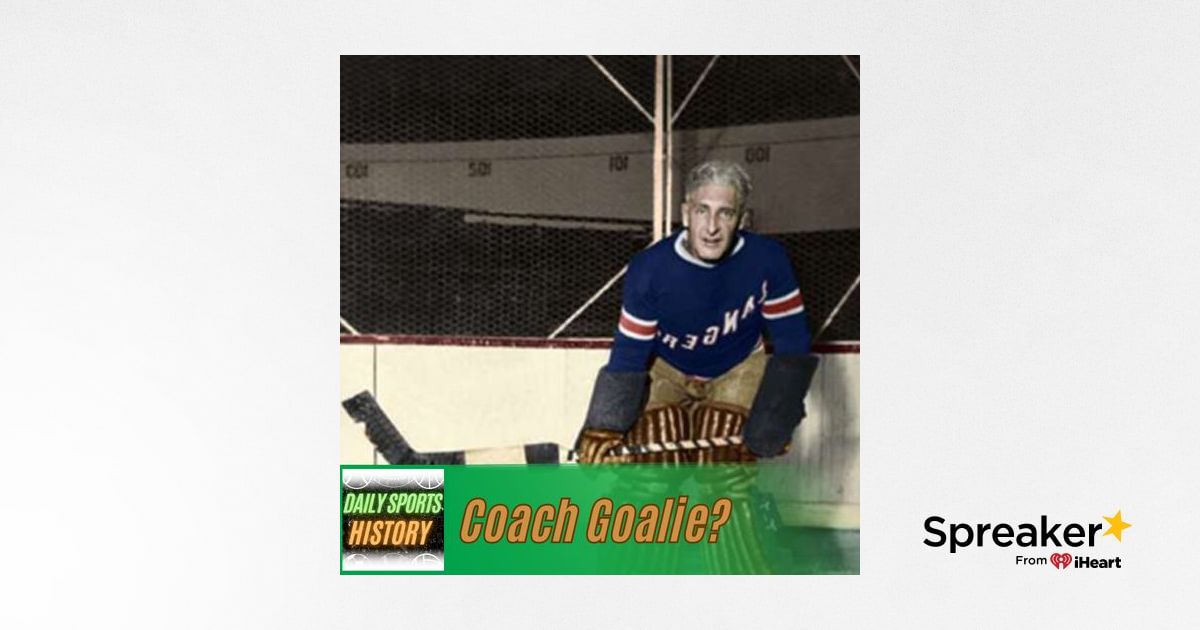 New York Ranger's Lester Patrick Saves the Day