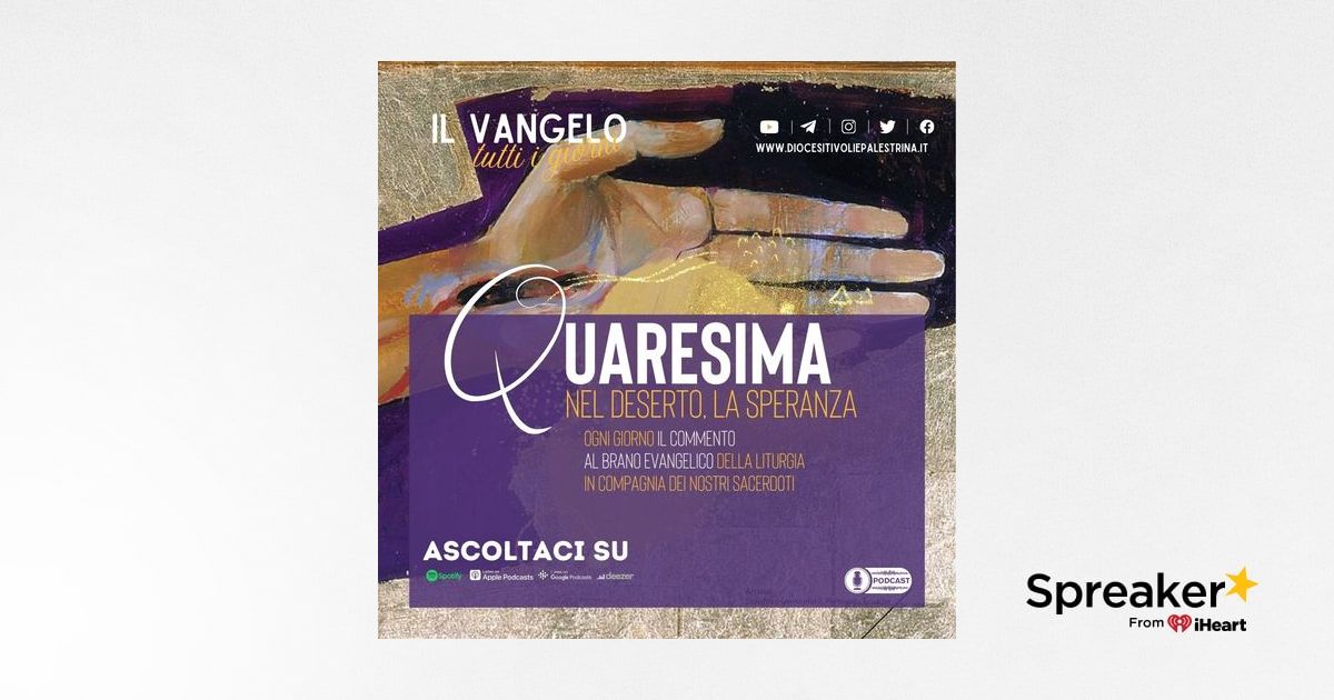 Venerdì 18 aprile 2025, a cura della Don Massimo Grilli