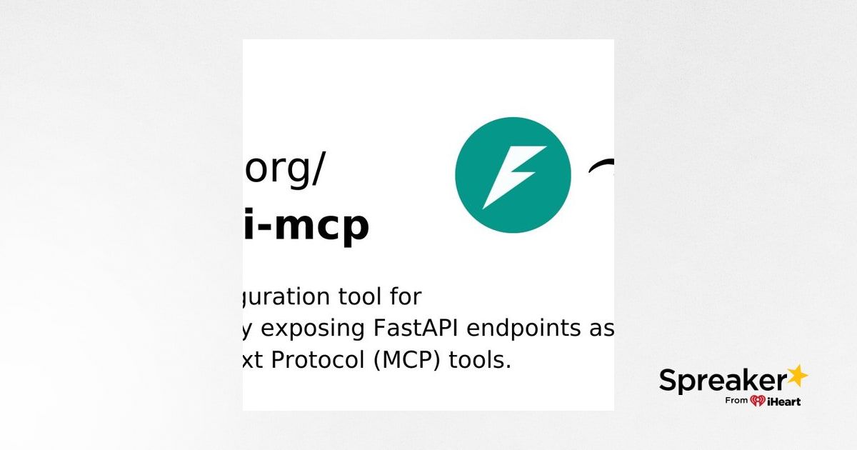 GitHub - tadata-org/fastapi_mcp: Expose your FastAPI endpoints as Model Context Protocol (MCP) to...