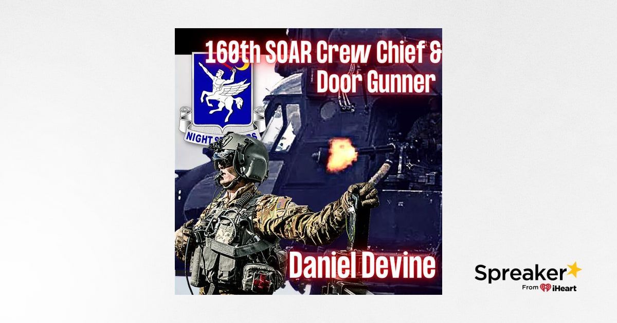 160th SOAR "Night Stalkers" Crew Chief & Door Gunner | Daniel Devine ...