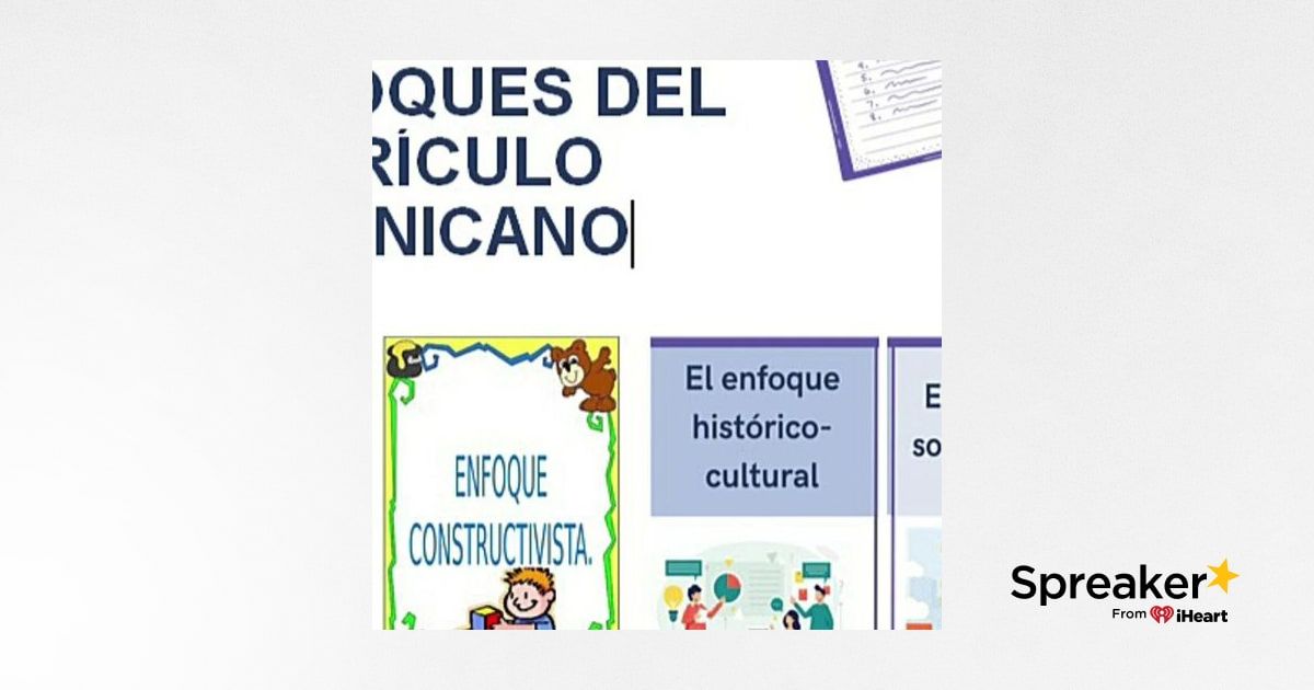 Enfoques del Currículo Dominicano