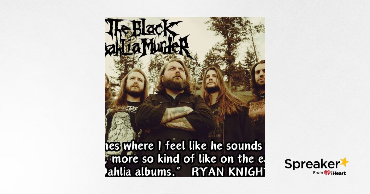 Respect Through Music With RYAN KNIGHT From THE BLACK DAHLIA MURDER