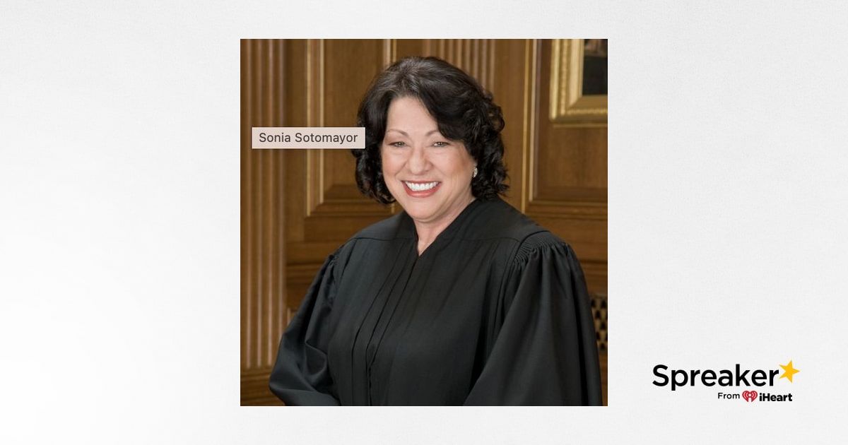 Sonia Sotomayor Audio Biography