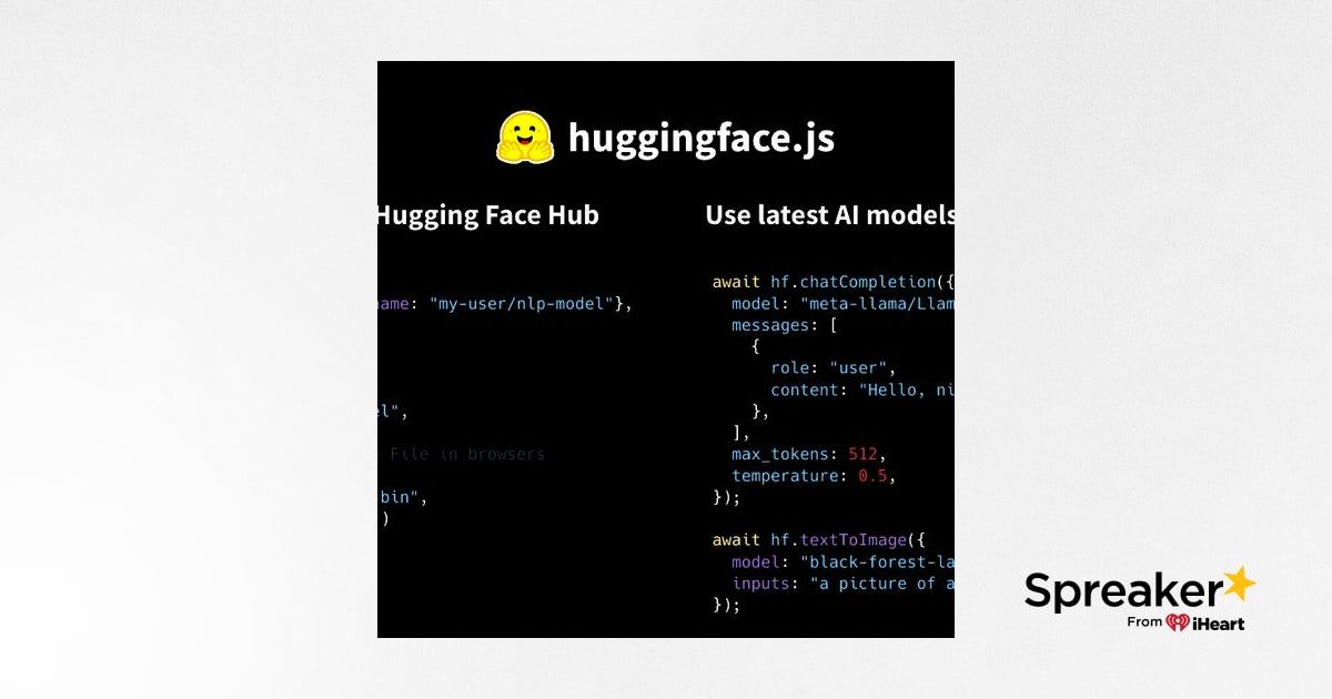 GitHub - huggingface/huggingface.js: Utilities to use the Hugging Face Hub API
