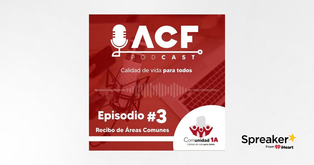 Trailer ACF Recibo de Área Comunes