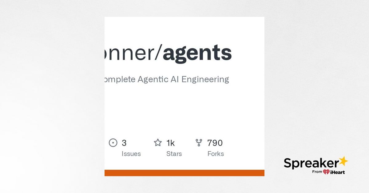 GitHub - ed-donner/agents: Repo for the Complete Agentic AI Engineering ...