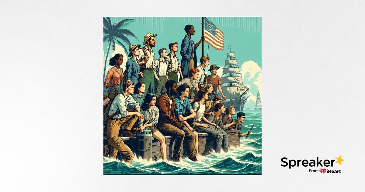 17 - Young Marooners on the Florida Coast by Francis Robert Goulding