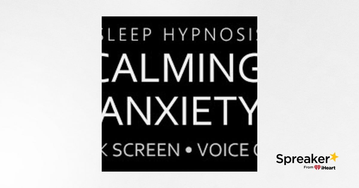 Sleep Hypnosis Blissful Peace in 20 Minutes - Dark Screen_ Voice Only ...