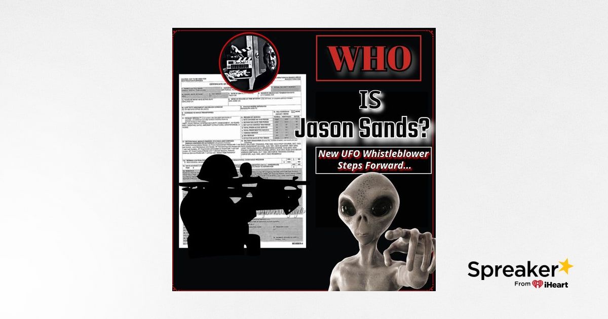 *BREAKING* UFO DISCLOSURE NEWS: WHO IS JASON SANDS (USAF Vet claims to ...
