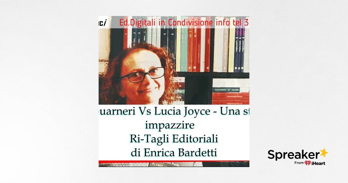 Luigi Guarneri Vs Lucia Joyce Una storia da impazzire RiTagli ...