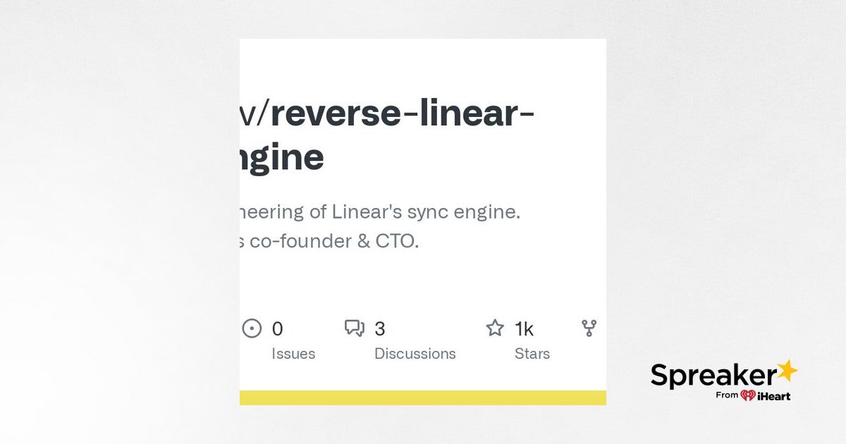 GitHub - wzhudev/reverse-linear-sync-engine: A reverse engineering of Linear's sync engine for le...