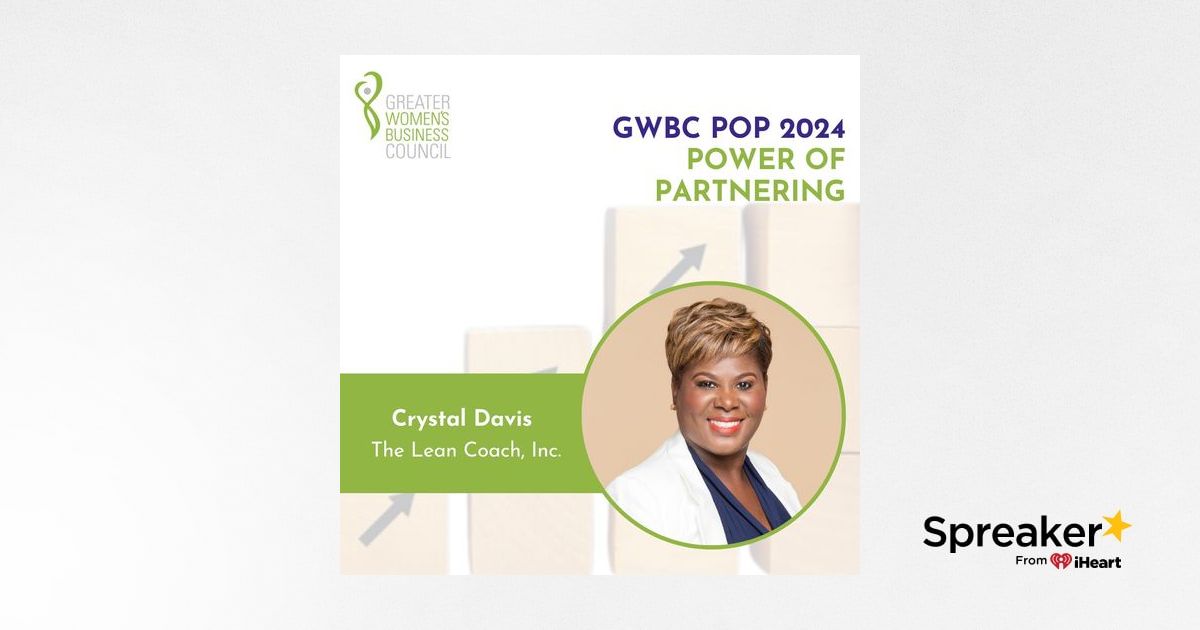 GWBC POP 2024: Crystal Davis with The Lean Coach Inc.