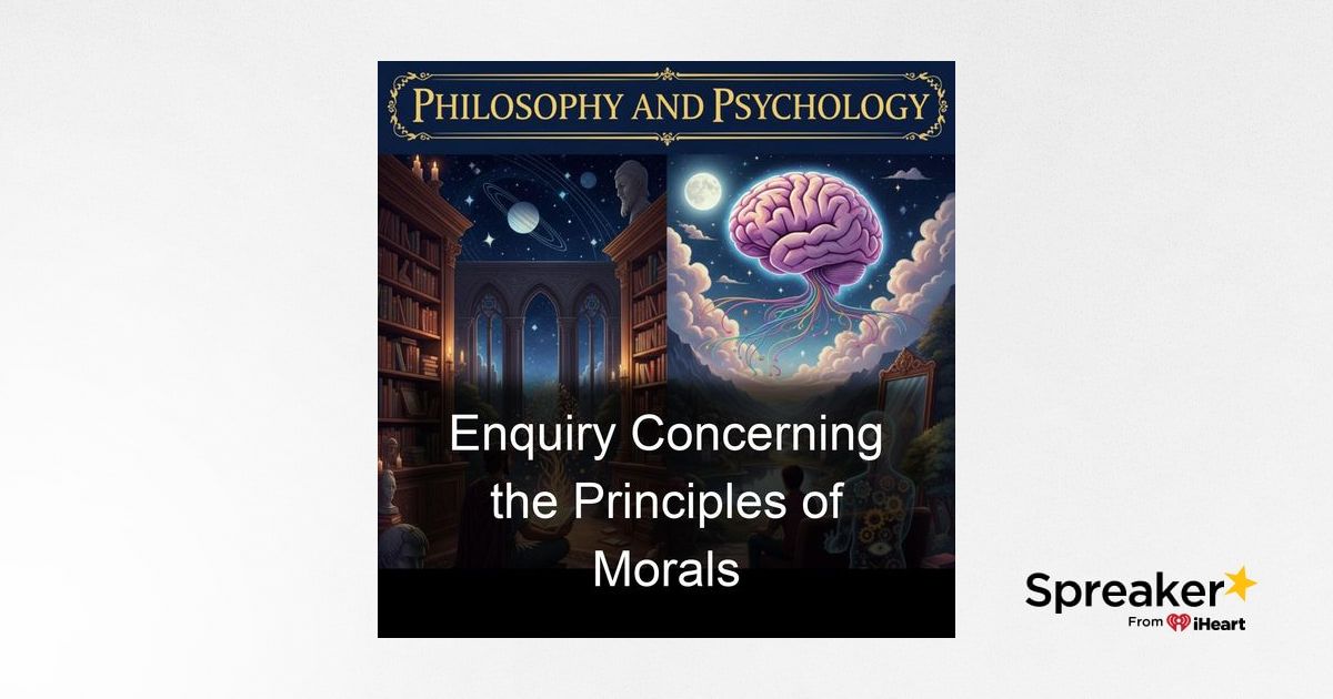 Enquiry Concerning the Principles of Morals