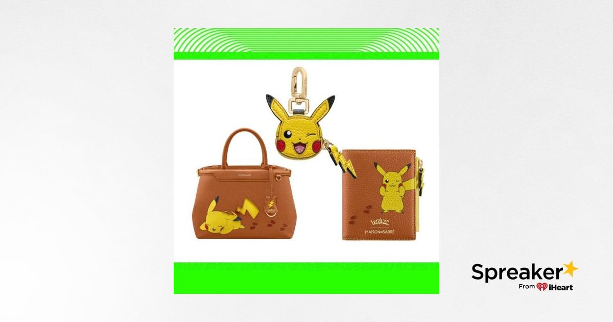 MAISON de SABRÉ Just Dropped a Pikachu Accessories Collection For ...