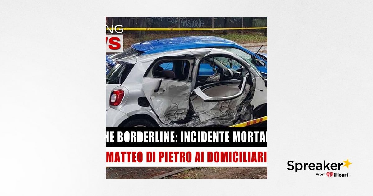 The Borderline, Incidente: Matteo Di Pietro Ai Domiciliari, Ecco La ...