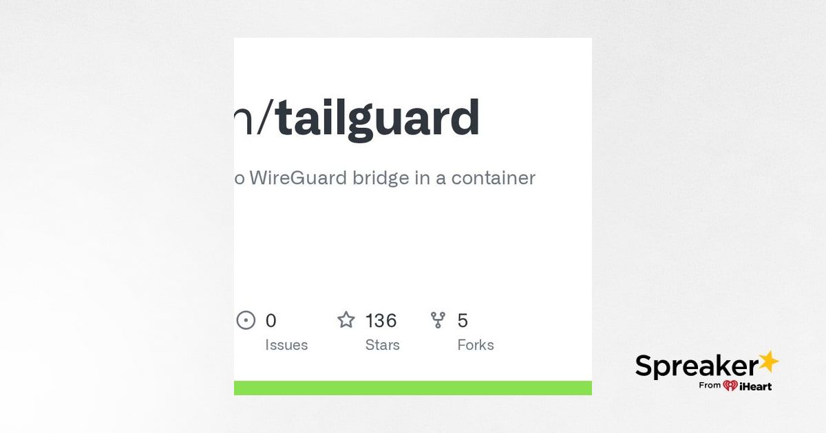 GitHub - juhovh/tailguard: Easy Tailscale to WireGuard bridge using Docker