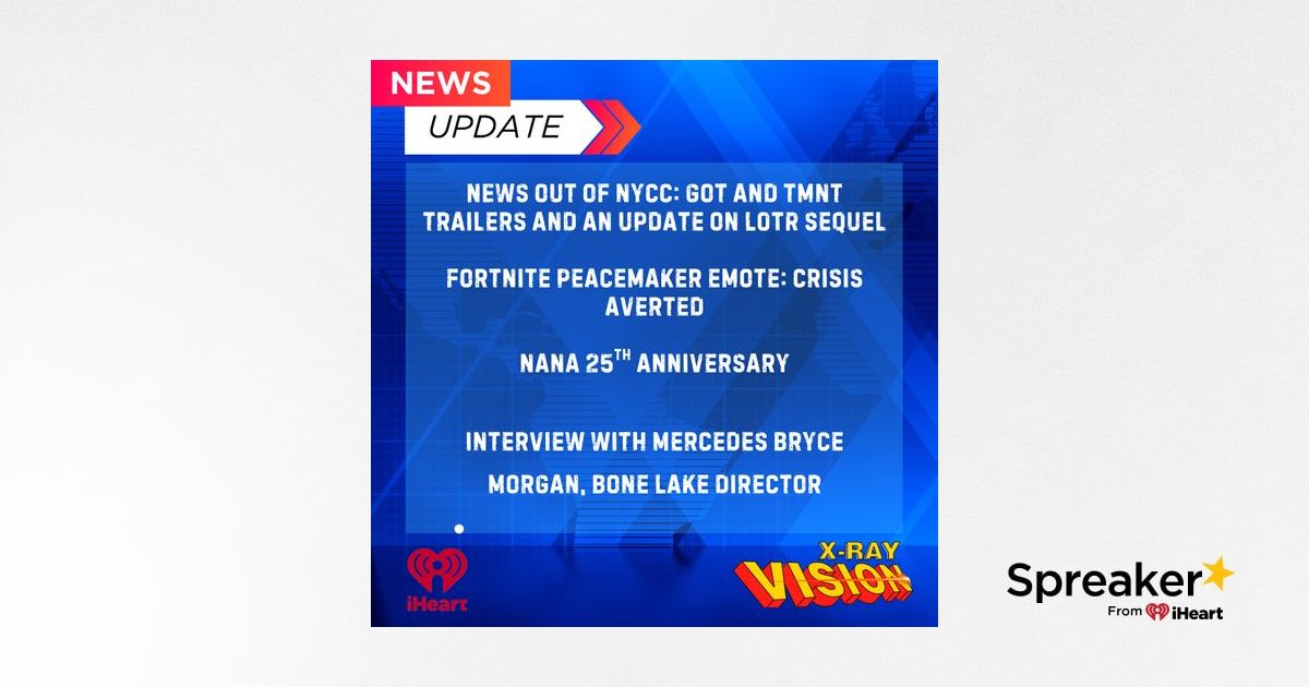 NEWS: NYCC trailers, LOTR spin-off, Fortnite Peacemaker emote ...