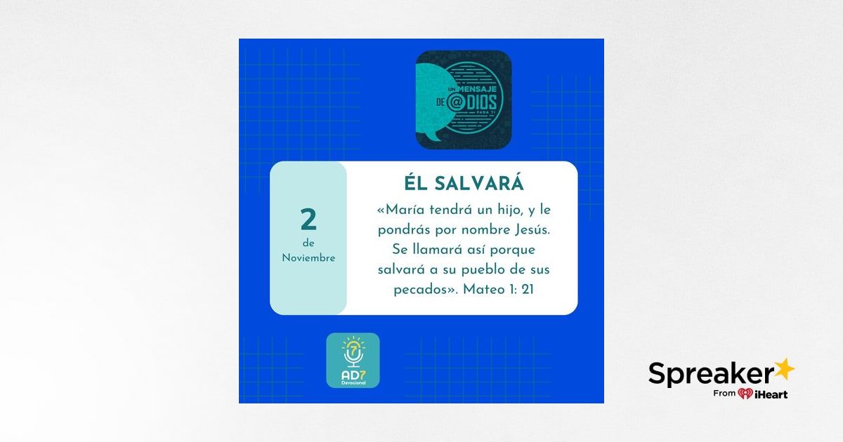 2 de noviembre - Un Mensaje De @Dios Para Ti - Devocional de Jóvenes ...