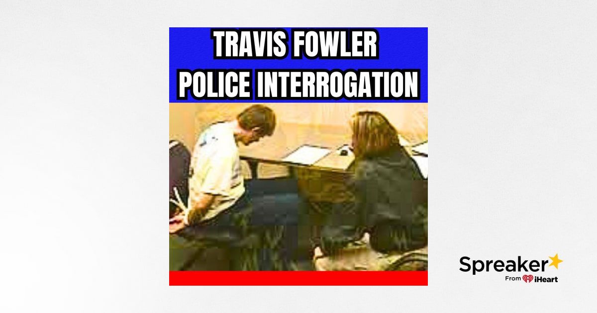 To Catch A Predator Travis Fowler Police Interrogation