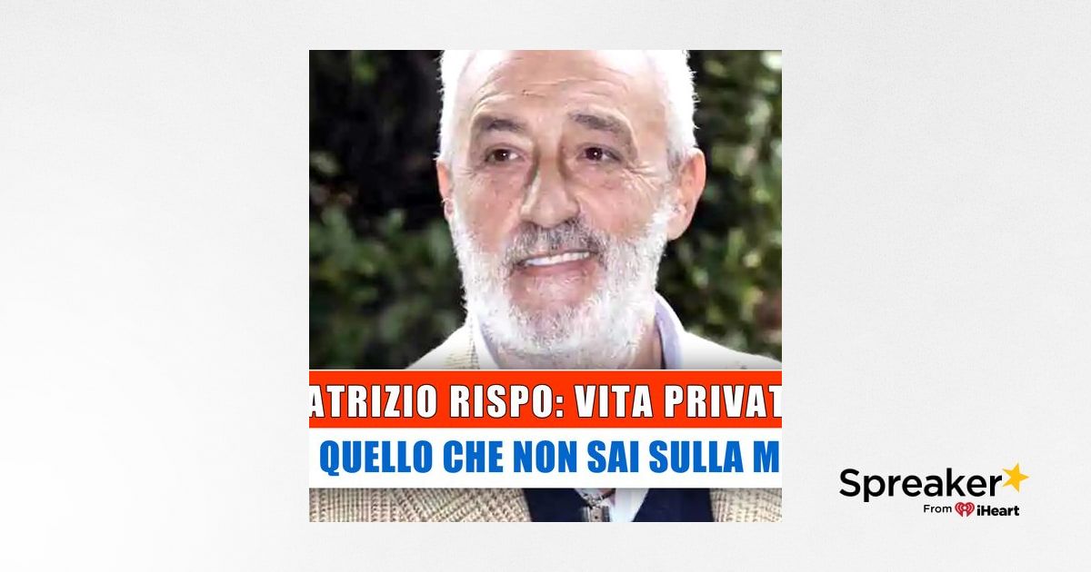 Patrizio Rispo, Vita Privata: Tutto Quello Che Non Sai Sulla Moglie!