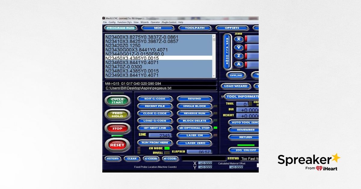 How To Set Native Units In Mach3 CNC Software