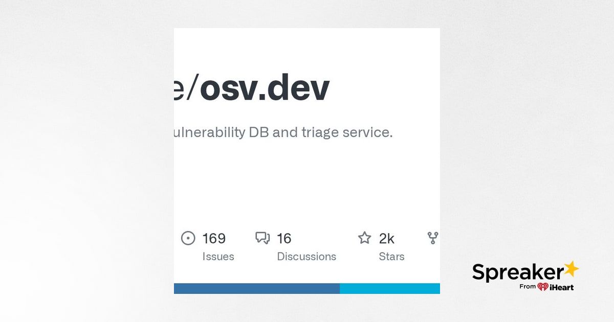 GitHub - google/osv.dev: Open source vulnerability DB and triage service.