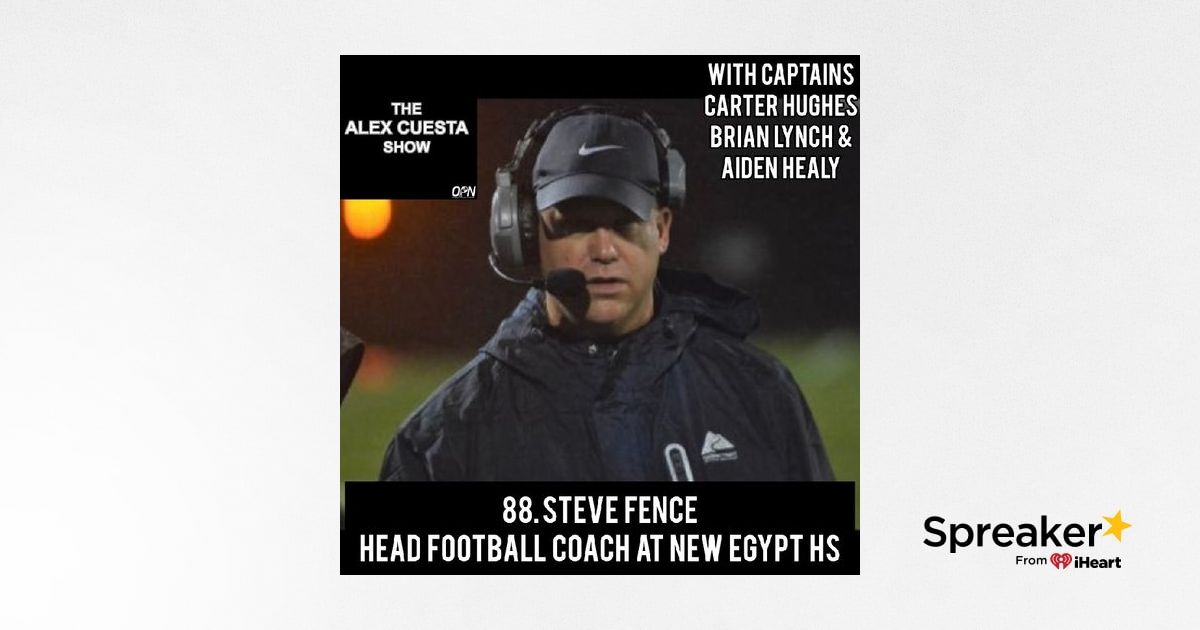 88. Steve Fence, Head Football Coach at New Egypt HS with Captains ...