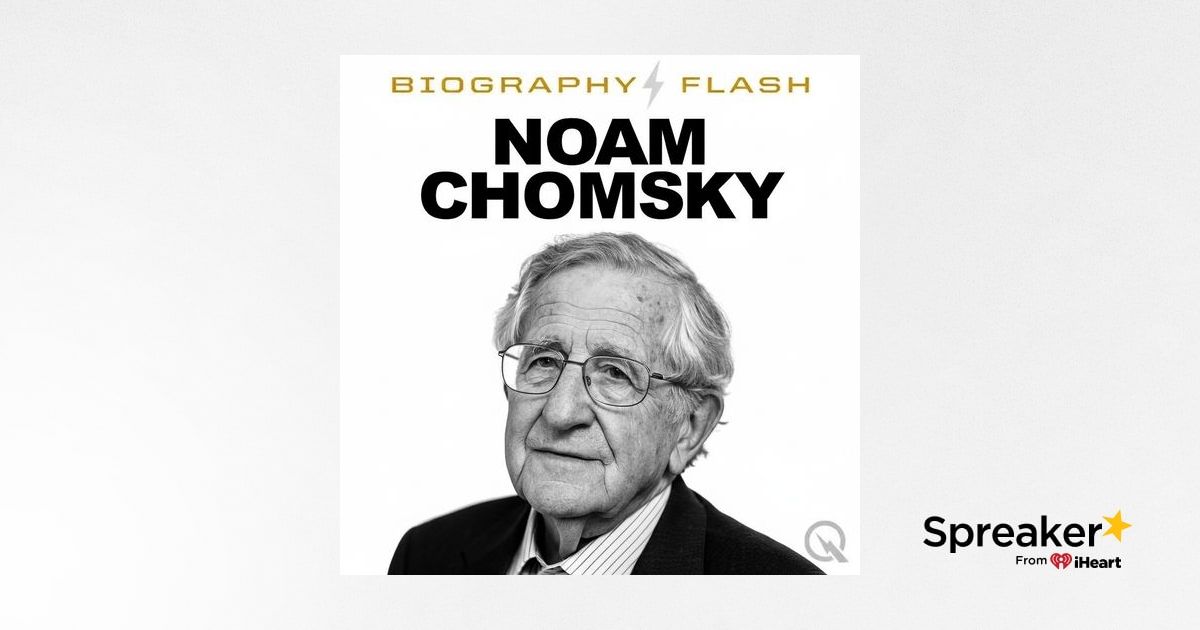 Biography Flash: Noam Chomsky Returns to UN After Stroke - The 95-Year ...