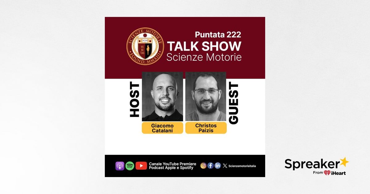 #222 - CHRISTOS PAIZIS | Scienze Motorie Francia e CEP