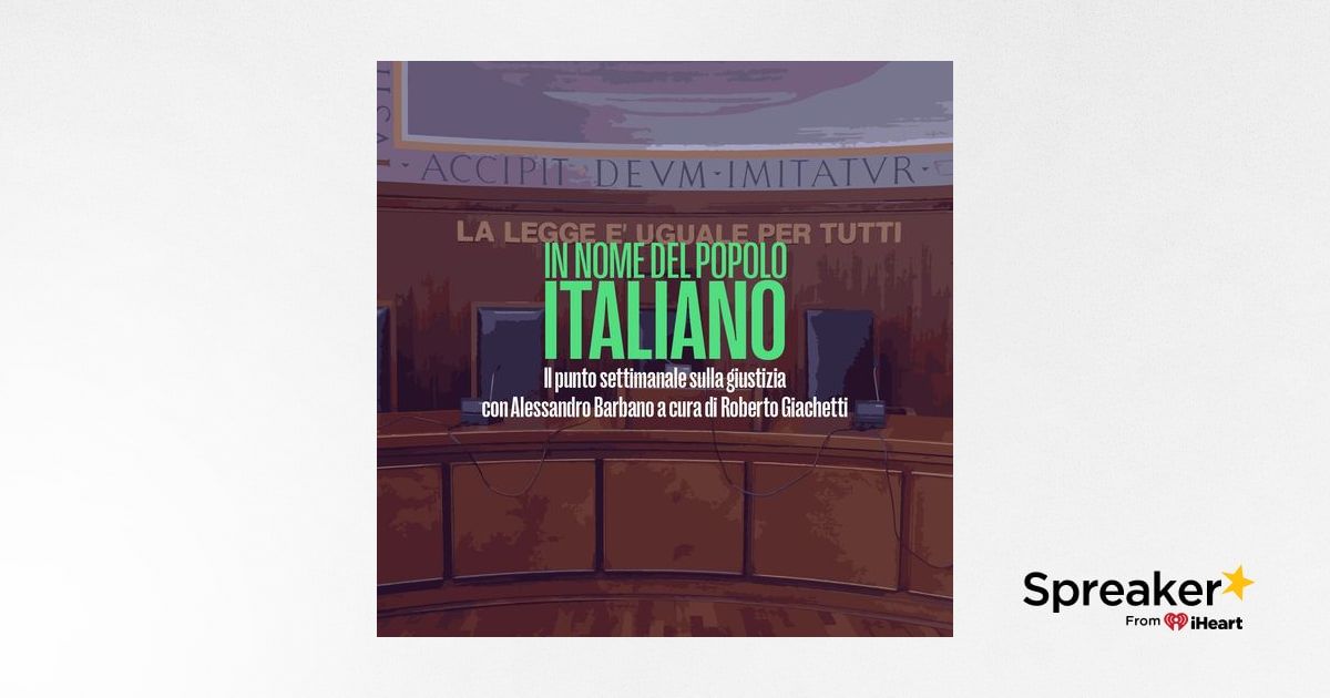 In nome del popolo italiano - Roberto Giachetti e Alessandro Barbano ...