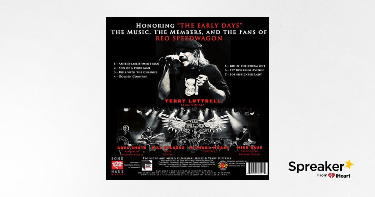 Terry Luttrell (REO Speedwagon, Starcastle lead singer) Interview 3/31/25