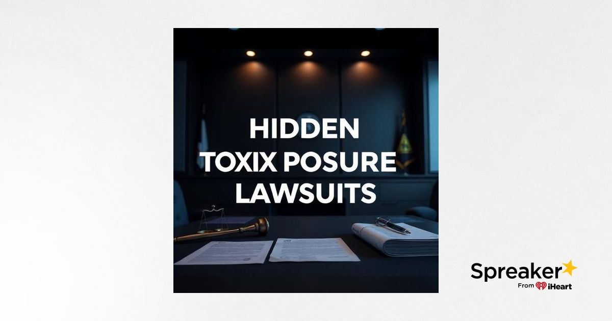 Hidden toxic exposure lawsuit.