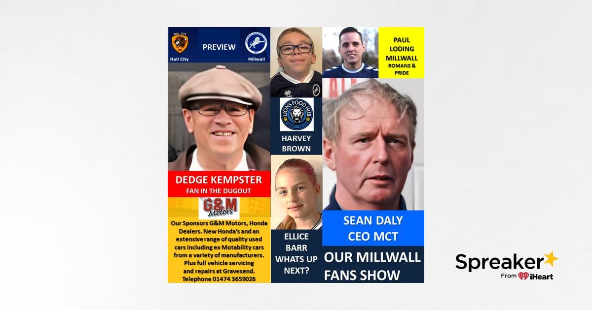 Our Millwall Fans Show - Sponsored by G&M Motors, Gravesend - 020224