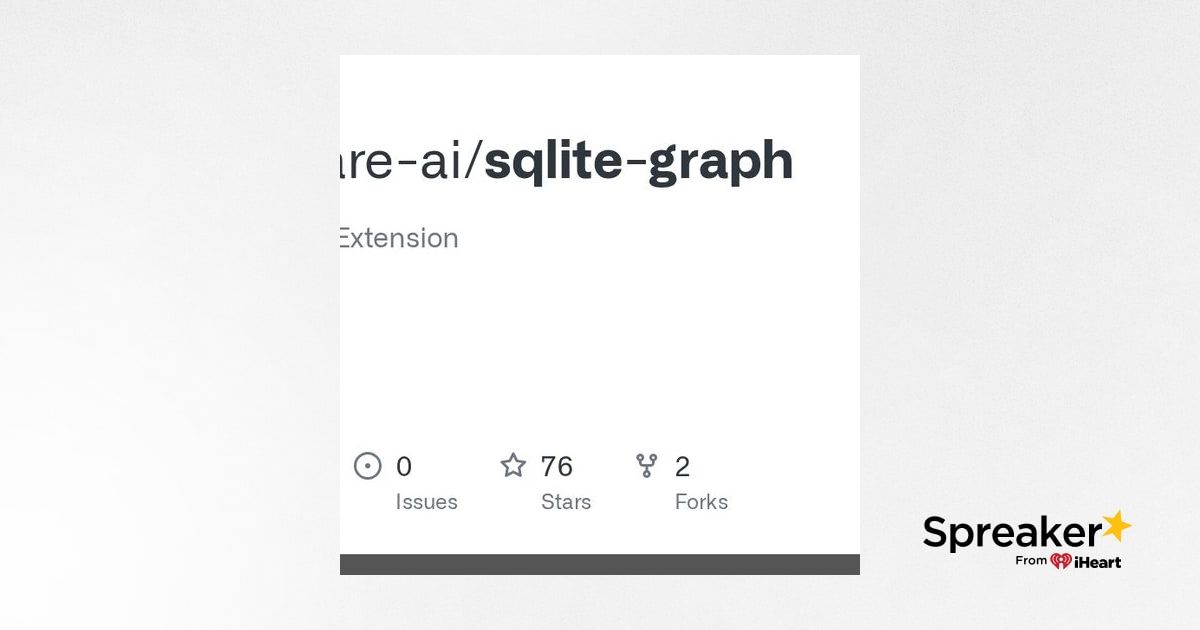 GitHub - agentflare-ai/sqlite-graph: SQLite Graph Extension