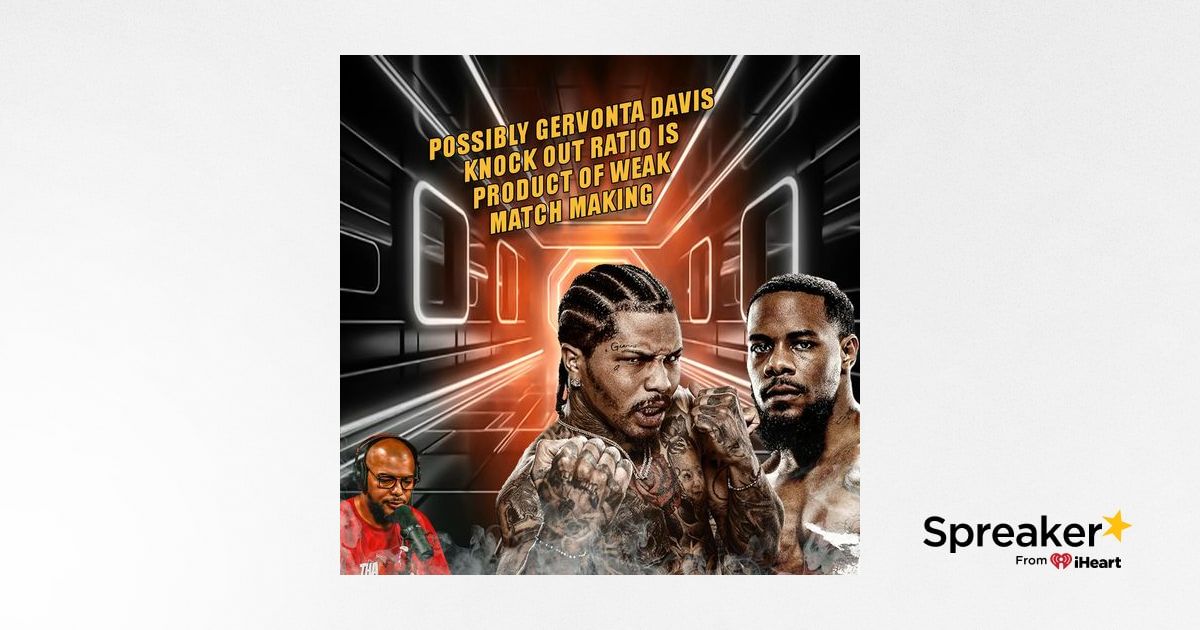 ☎️Gervonta Davis Could NOT KO Roach Is His KNOCKOUT’s A Product of Good ...