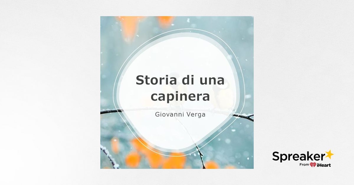 Storia di una capinera