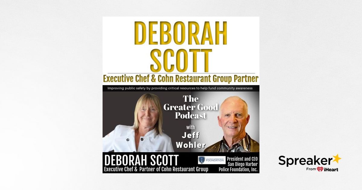 Deborah Scott LIVE on The Greater Good with Jeff Wohler Ep 479